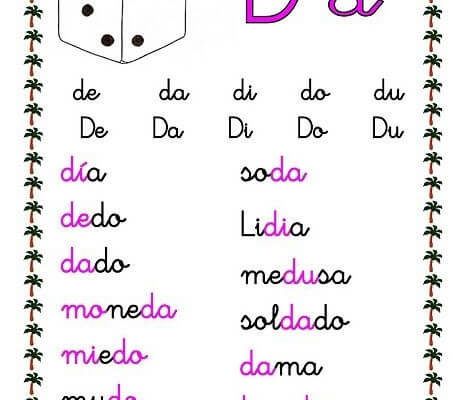 Atividades Sílabas com Da De Di Do Du para imprimir | Na Internet